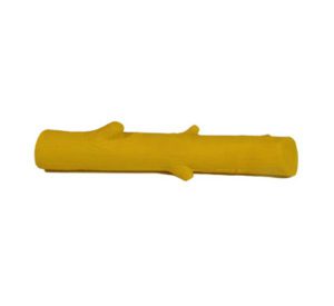 classic yellow latex stick chew toy - GEORGE